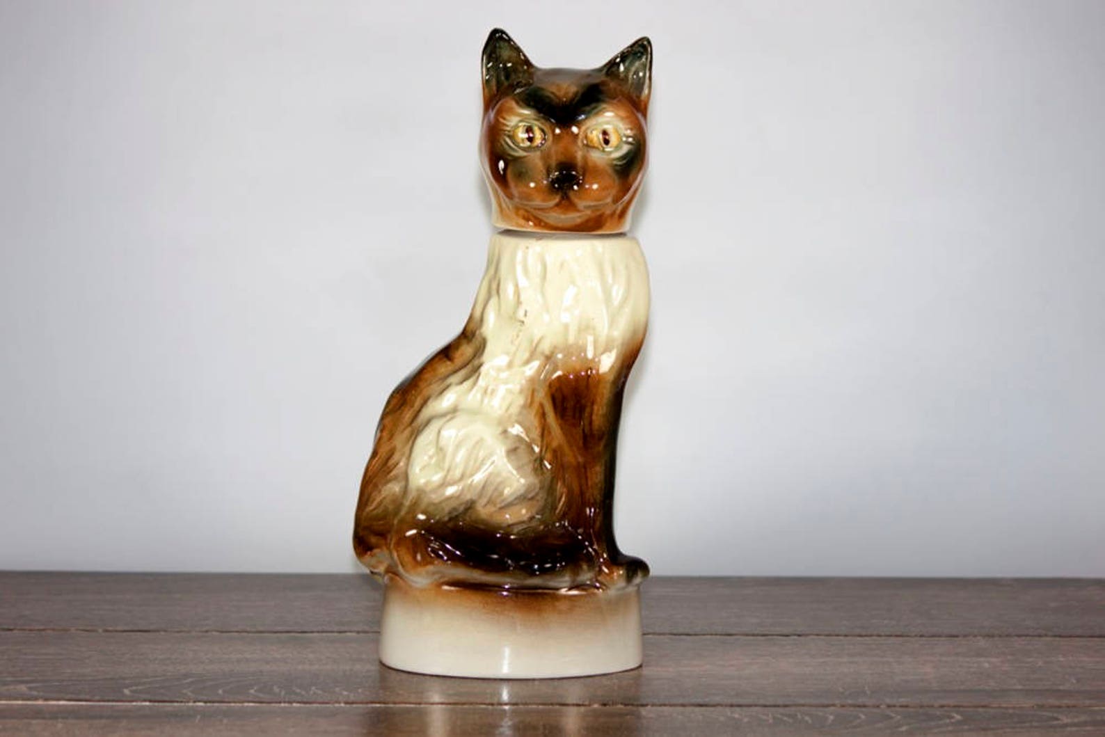 Vintage Siamese Cat JIM BEAM DECANTER - 1967 - Jim Bean Decanter - 1967 ...