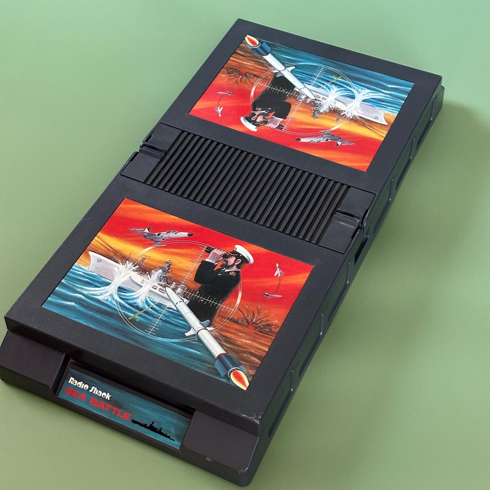 Vintage Radio Shack SEA BATTLE Electronic Game | 1980s Naval Strategy ...