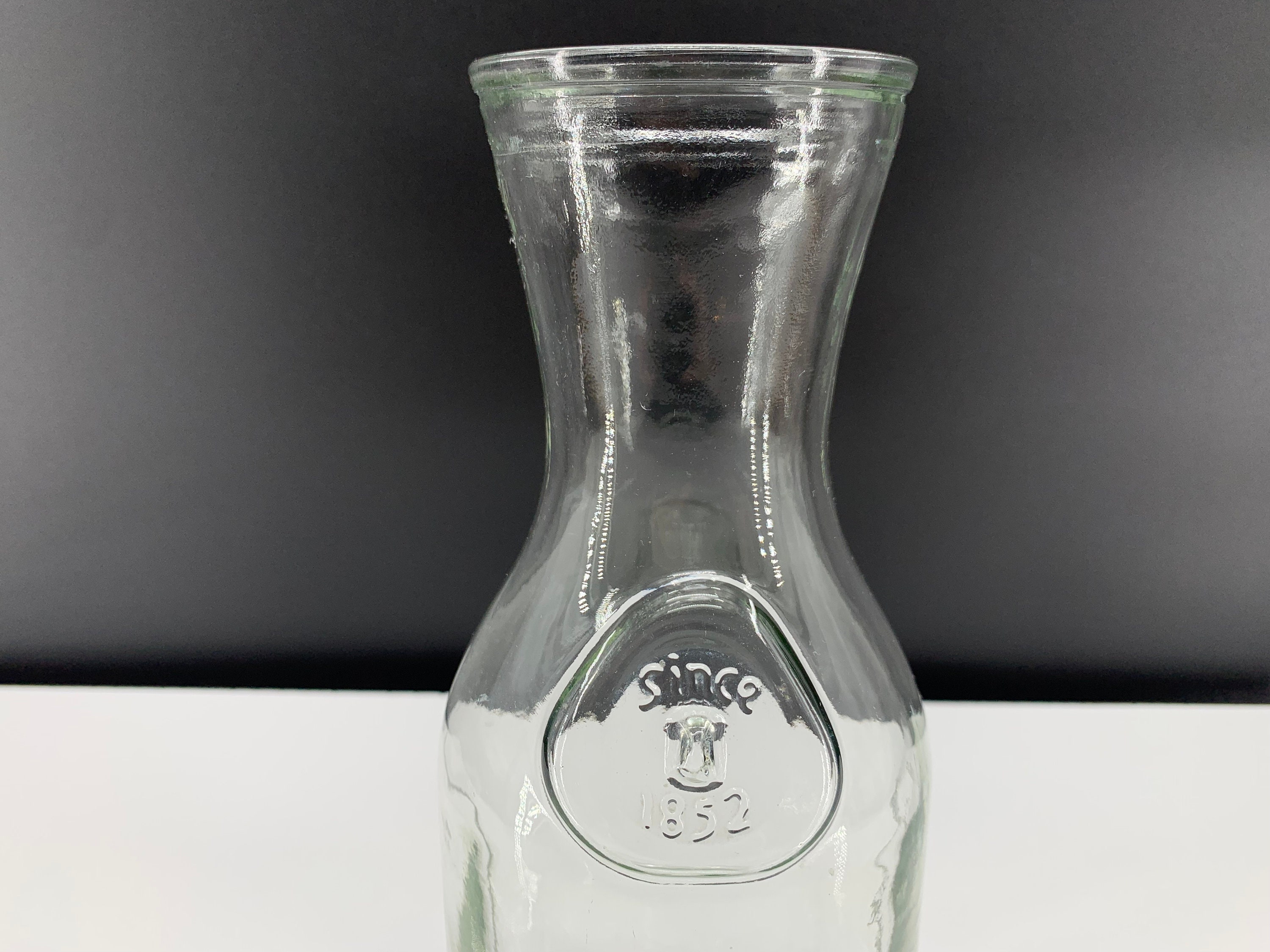 Milk Bottle Glass Milk Bottle Vintage Glass Milk Bottle Embossed Paul ...