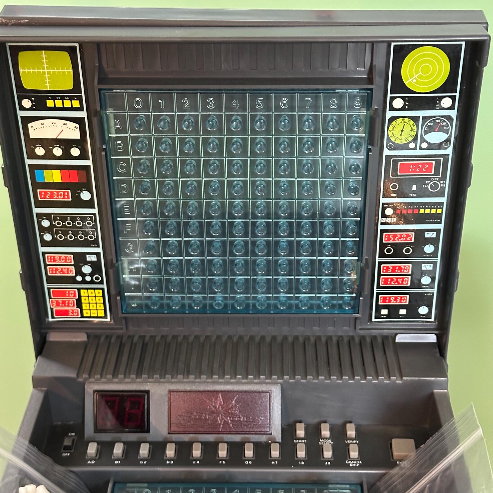 Vintage Radio Shack SEA BATTLE Electronic Game | 1980s Naval Strategy ...