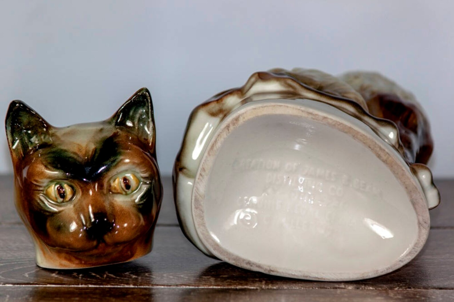 Vintage Siamese Cat JIM BEAM DECANTER - 1967 - Jim Bean Decanter - 1967 ...