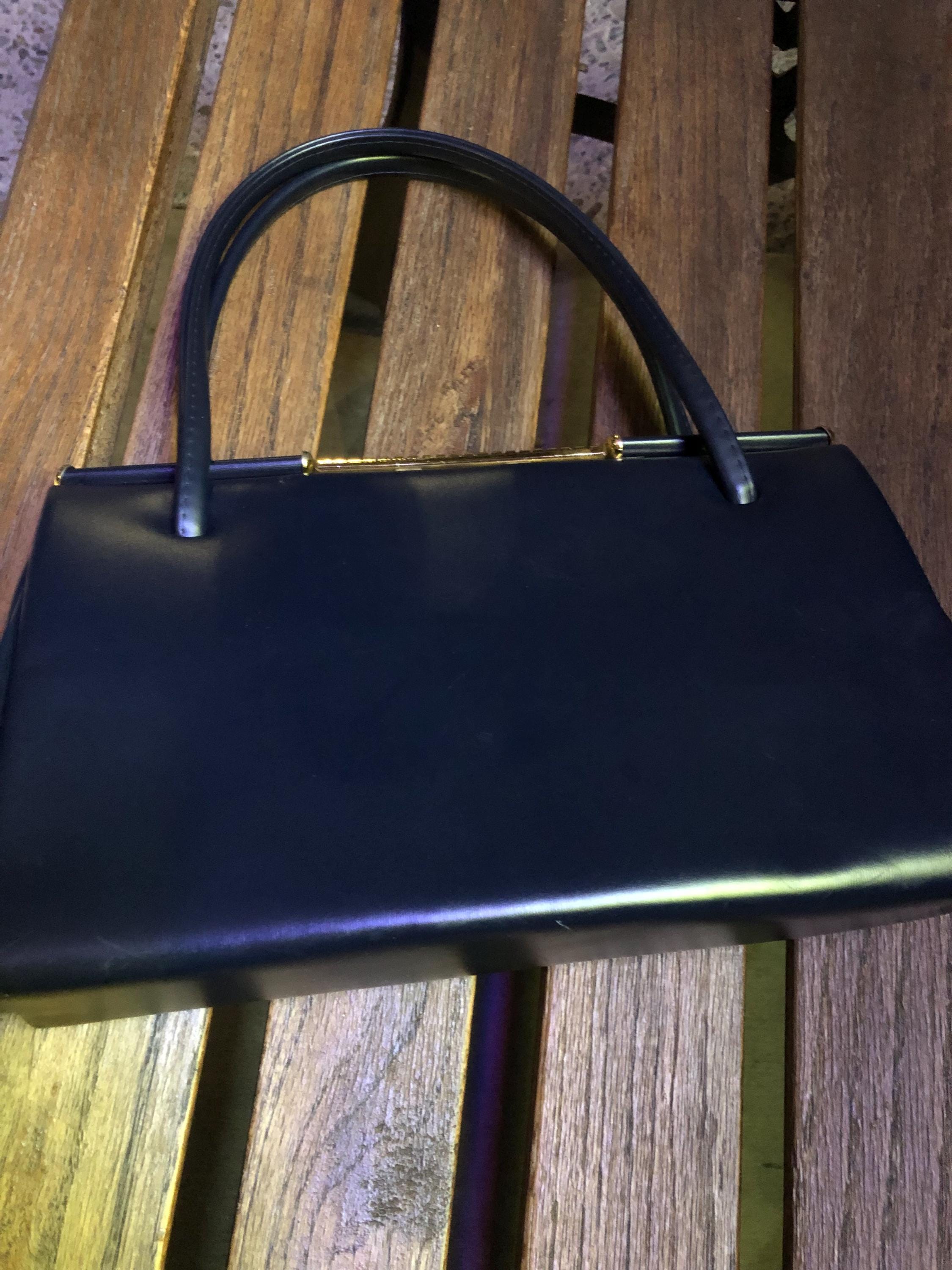 England Vintage Elbief Bag Top Handle Vintage Handbag Made in England ...