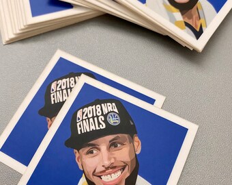 Steph Curry Sticker | Etsy
