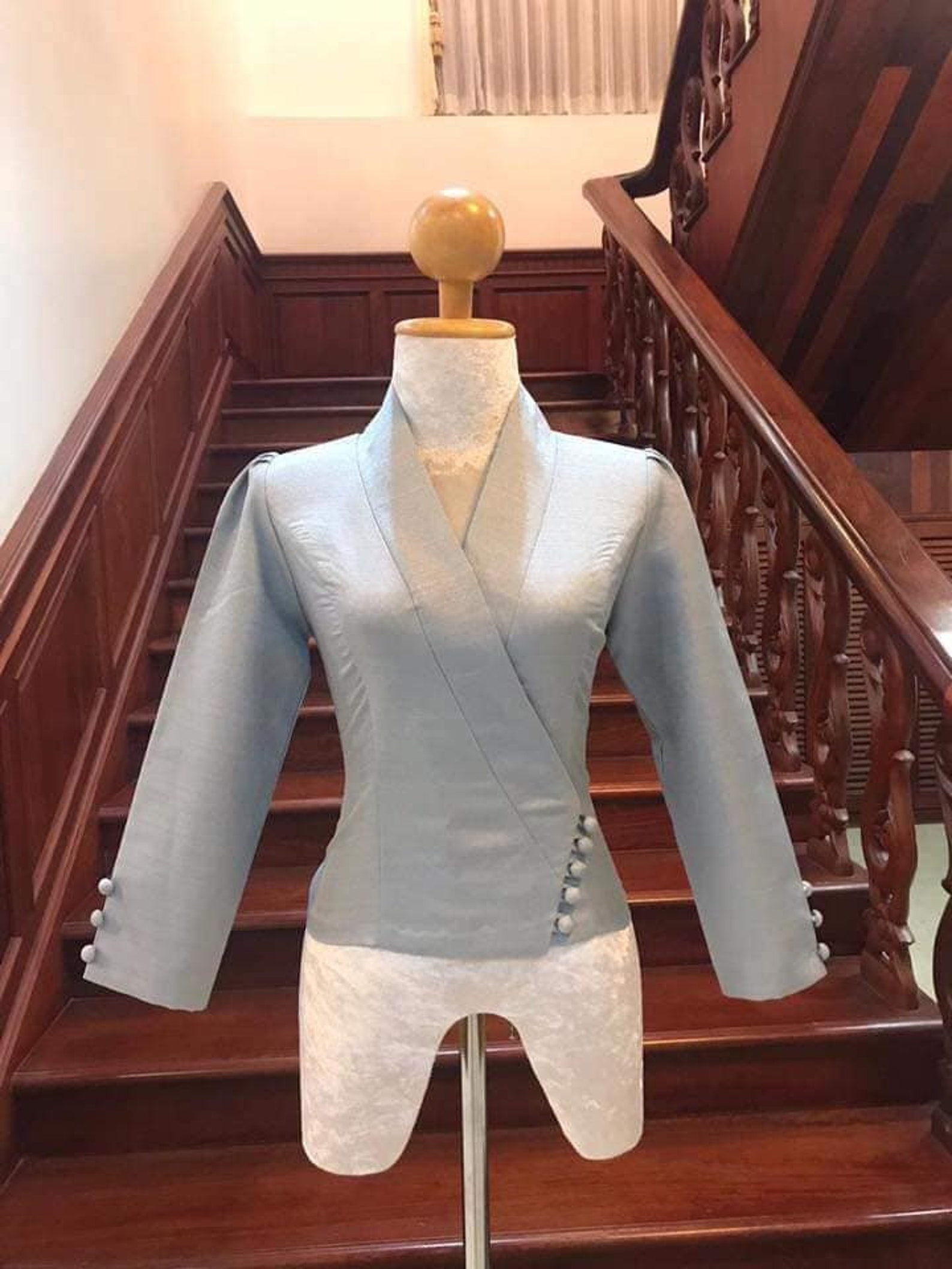 Asian Blouse Lao Dress Asian Lady Dress Lao Clothing Thai | Etsy