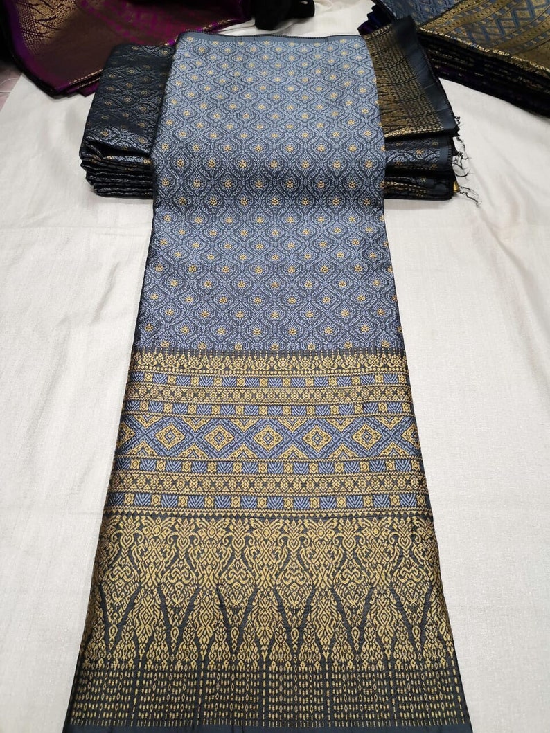 Finished Traditional Lao Sarong Lao Long Skirt Thai Sarong - Etsy