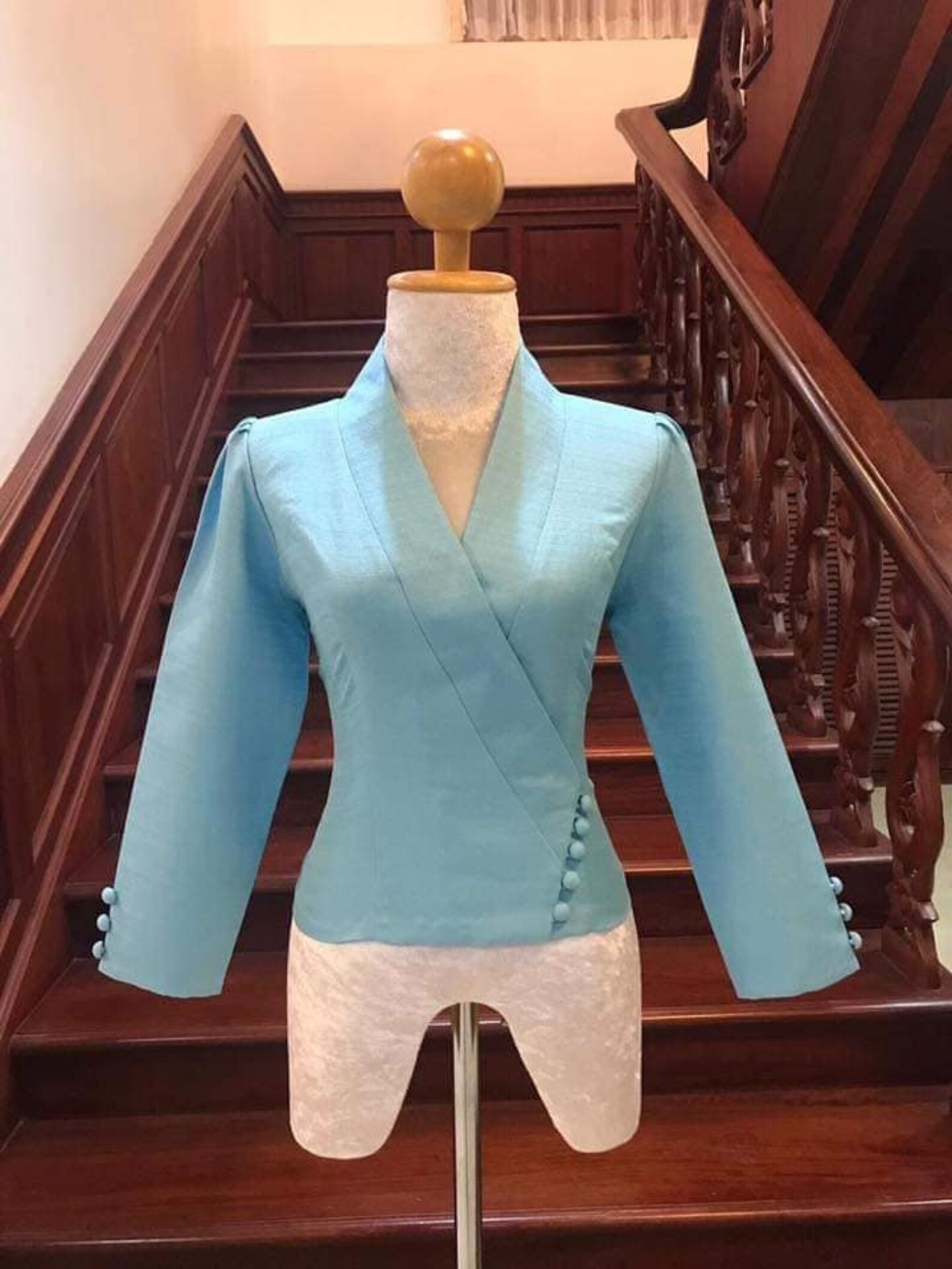 Asian Blouse Lao Dress Asian Lady Dress Lao Clothing Thai | Etsy