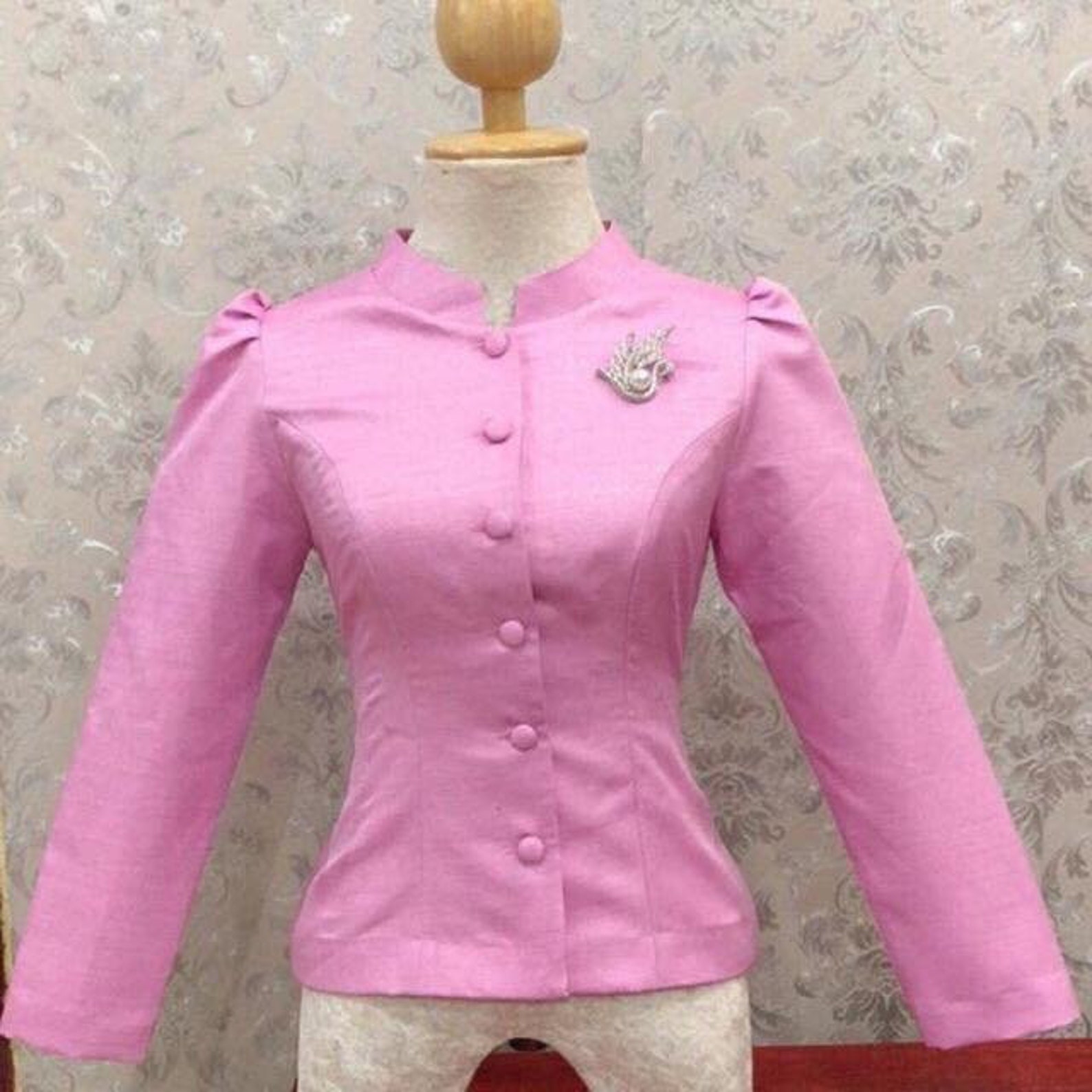 Asian Blouse Lao Dress Asian Lady Dress Lao Clothing Thai - Etsy
