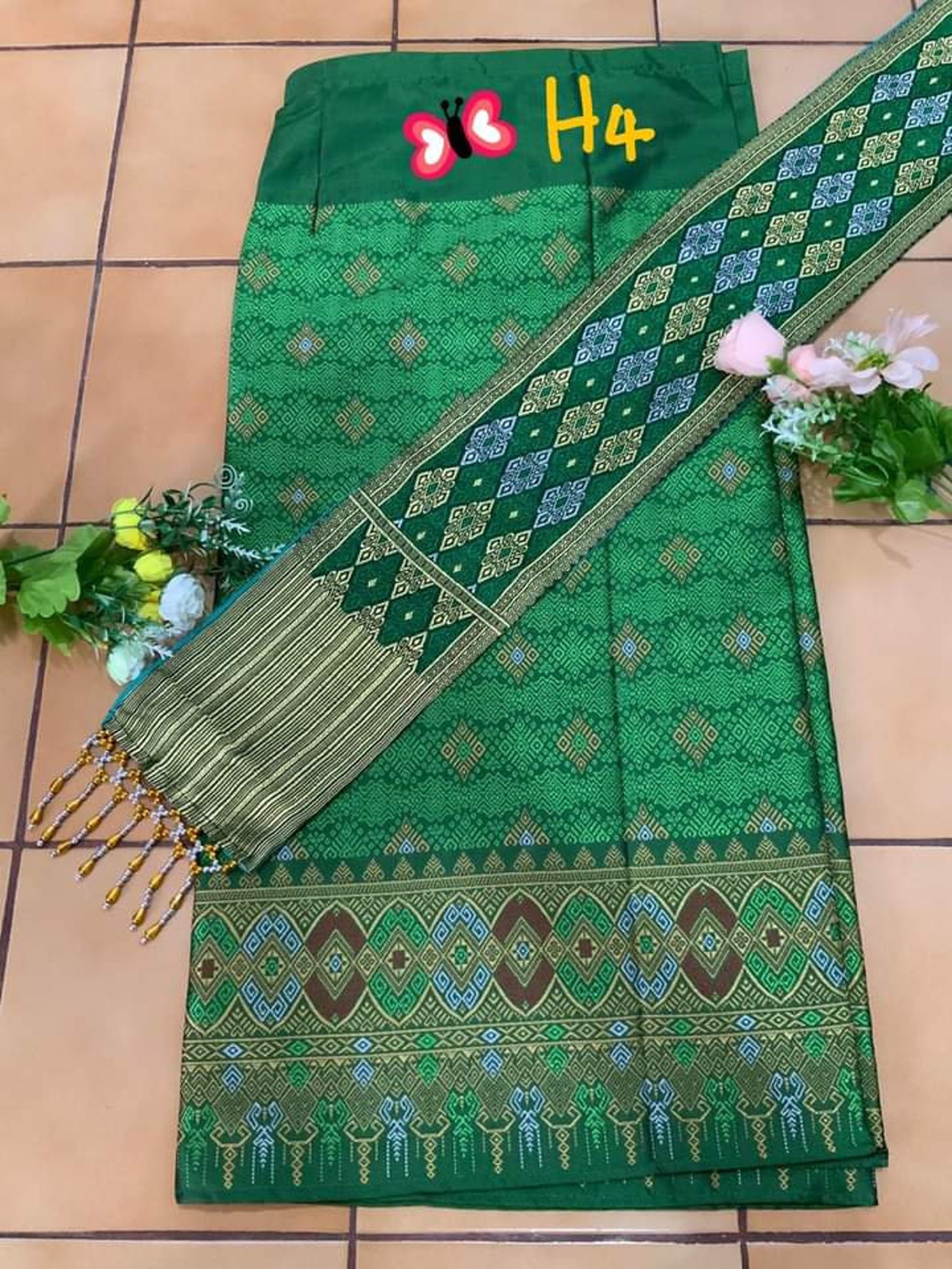 Set of Lao Traditional Dress Each Set Including With 1 Skirt | Etsy