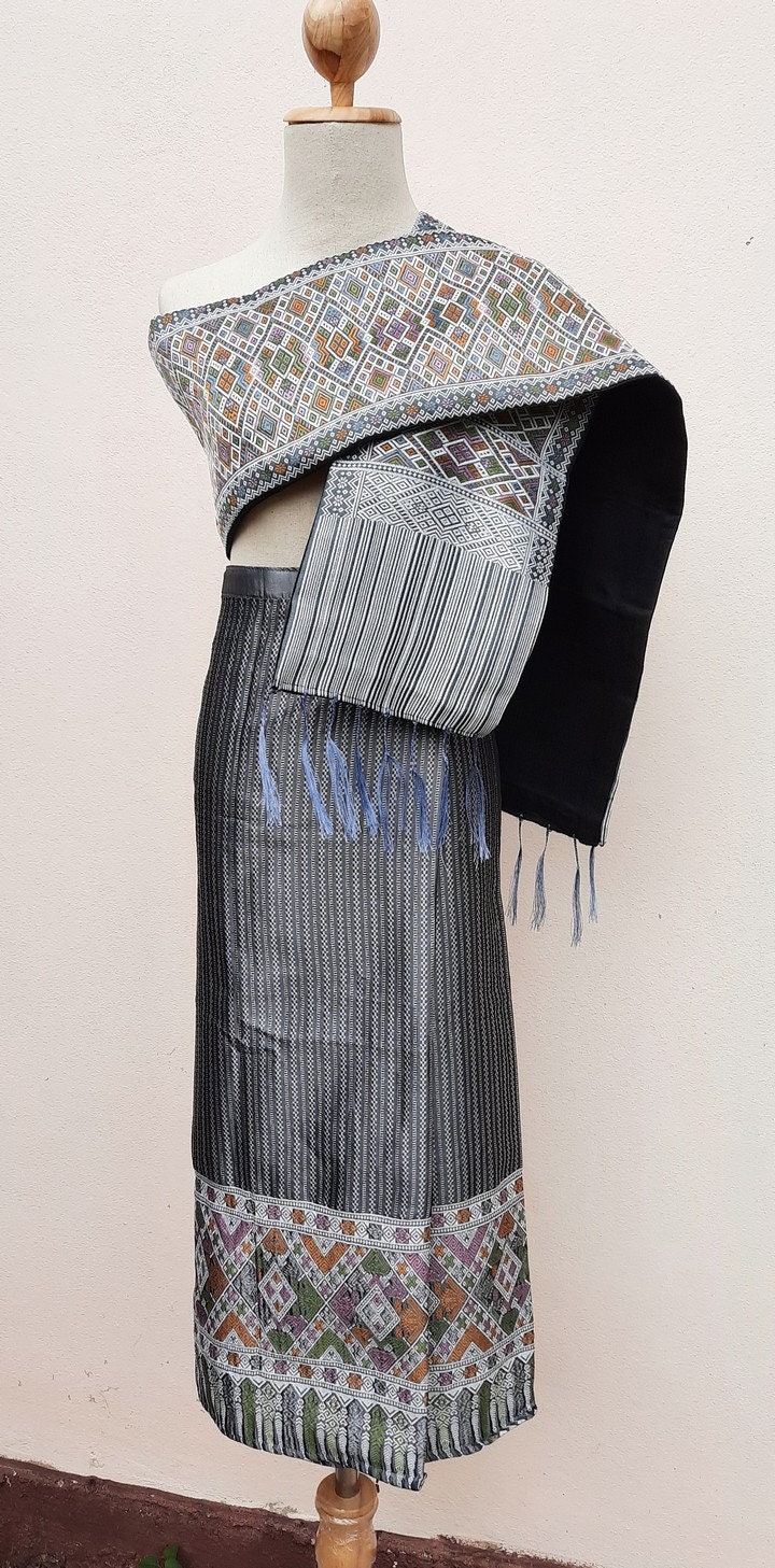Set of Lao Traditional Dress Each Set Including With 1 Skirt - Etsy