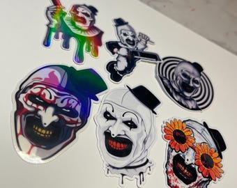 Art the Clown Sticker Bundle - Etsy