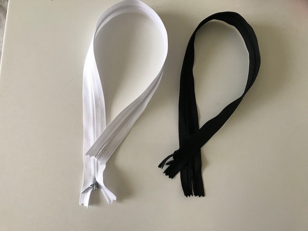 40 Cm Long Invisible Zipper to Sew - Etsy