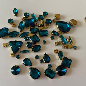 Mixed Size Rhinestones, Sew-on Crystal Rhinestones - Etsy