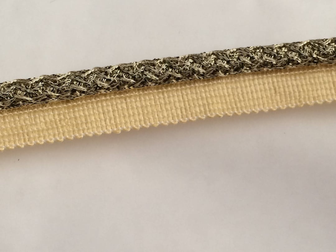 Gold Piping Braid to Sew - Etsy