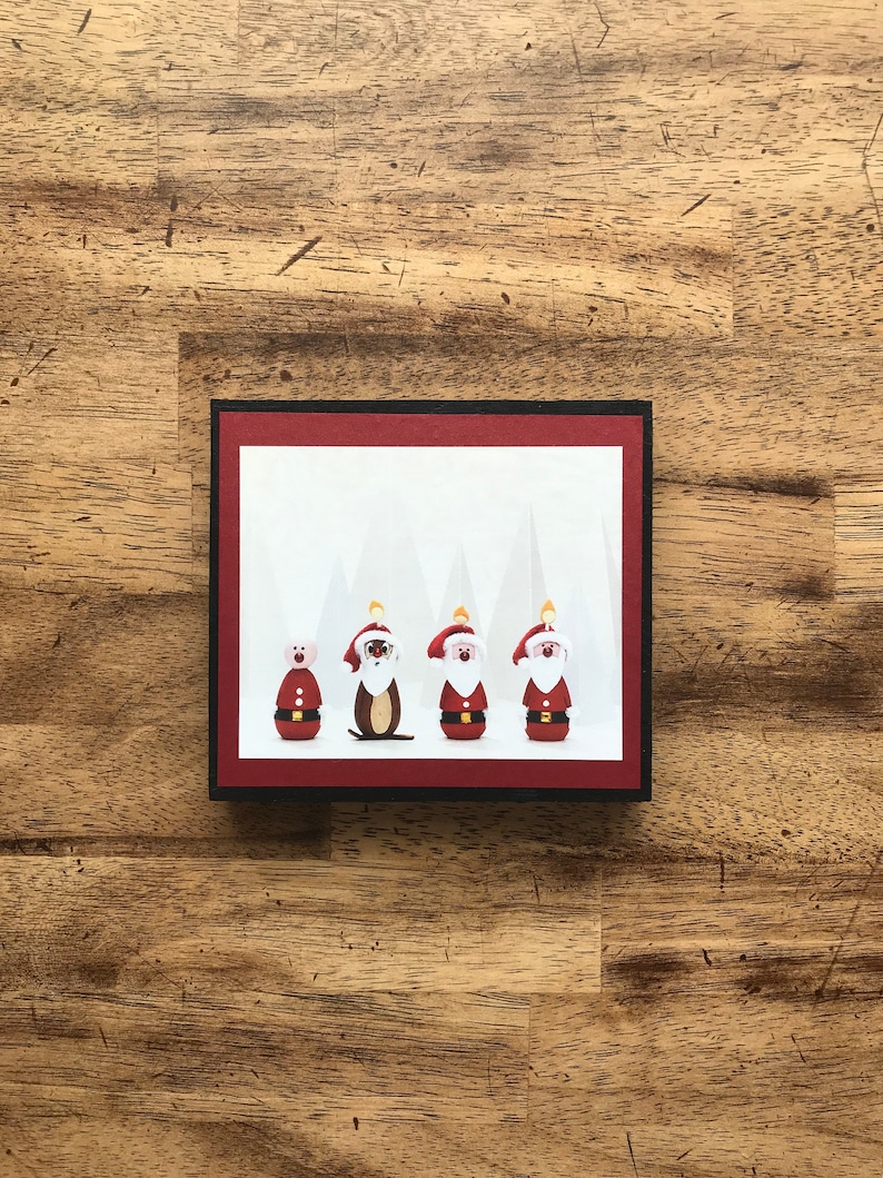 Disney Chip and Dale Mischief Santa Vintage Cartoon Christmas - Etsy