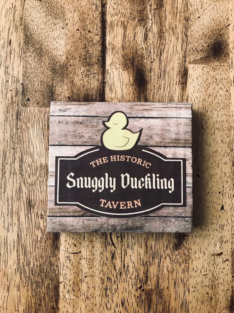 Snuggly Duckling Disney Tangled Home Decor Sign - Etsy