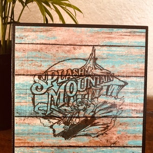Splash Mountain Sign Disneyland Disney World Former Attraction - Etsy