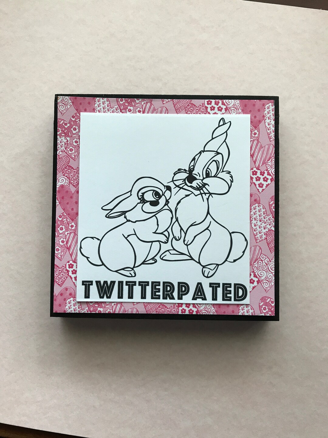 Disney Thumper Twitterpated Bambi Love Sweetheart Valentine Easter ...