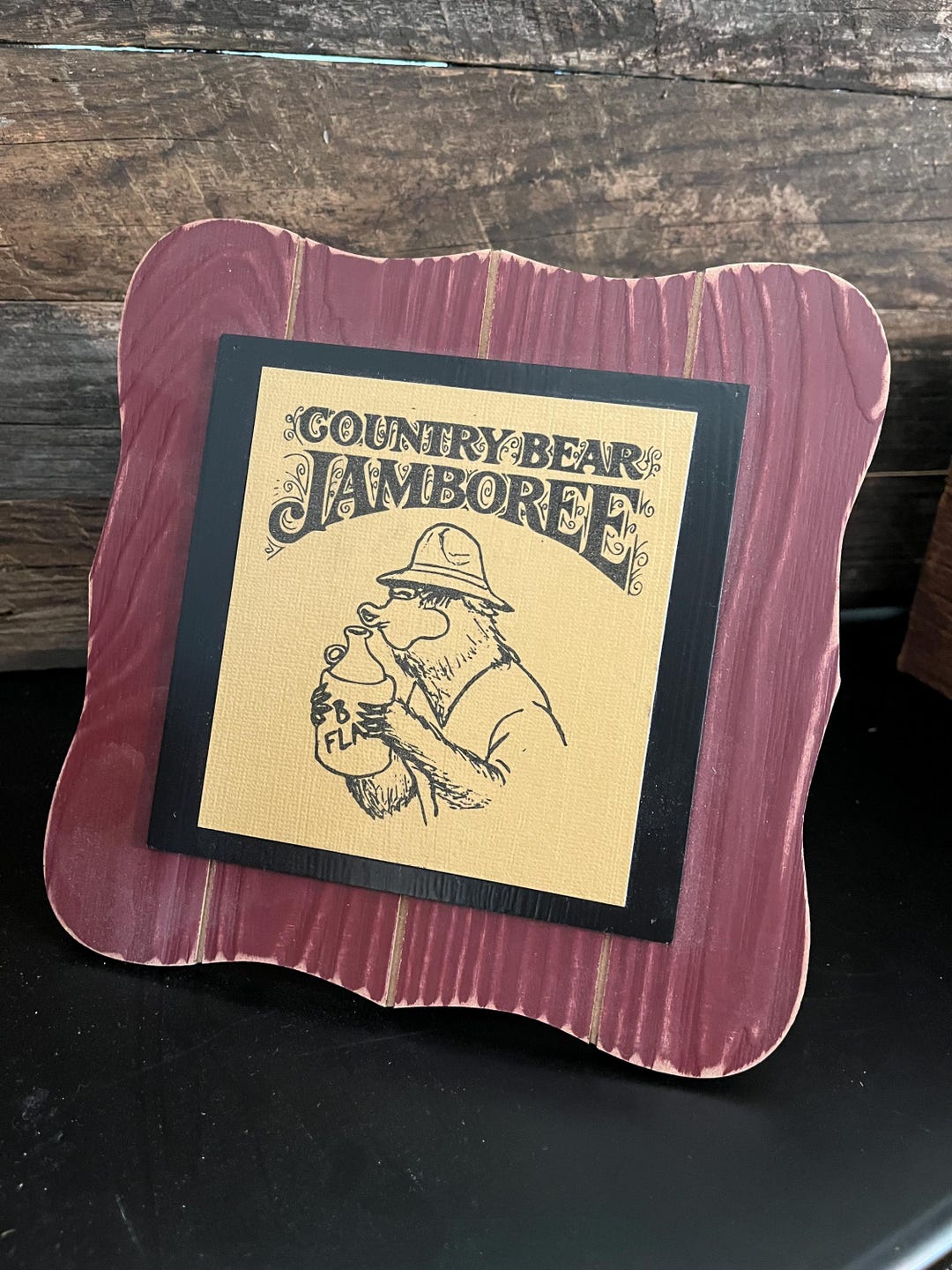 Disneyland Country Bear Jamboree Critter Country Disney Home Decor Sign ...