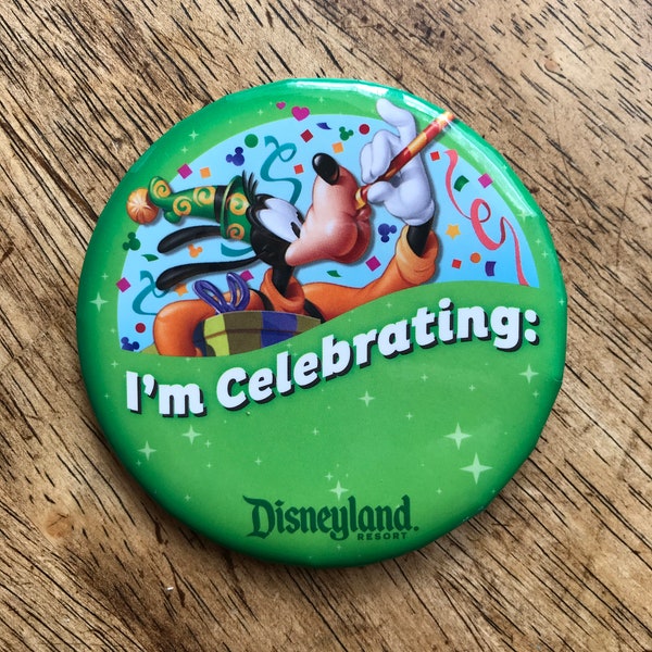 Disneyland Button - Etsy