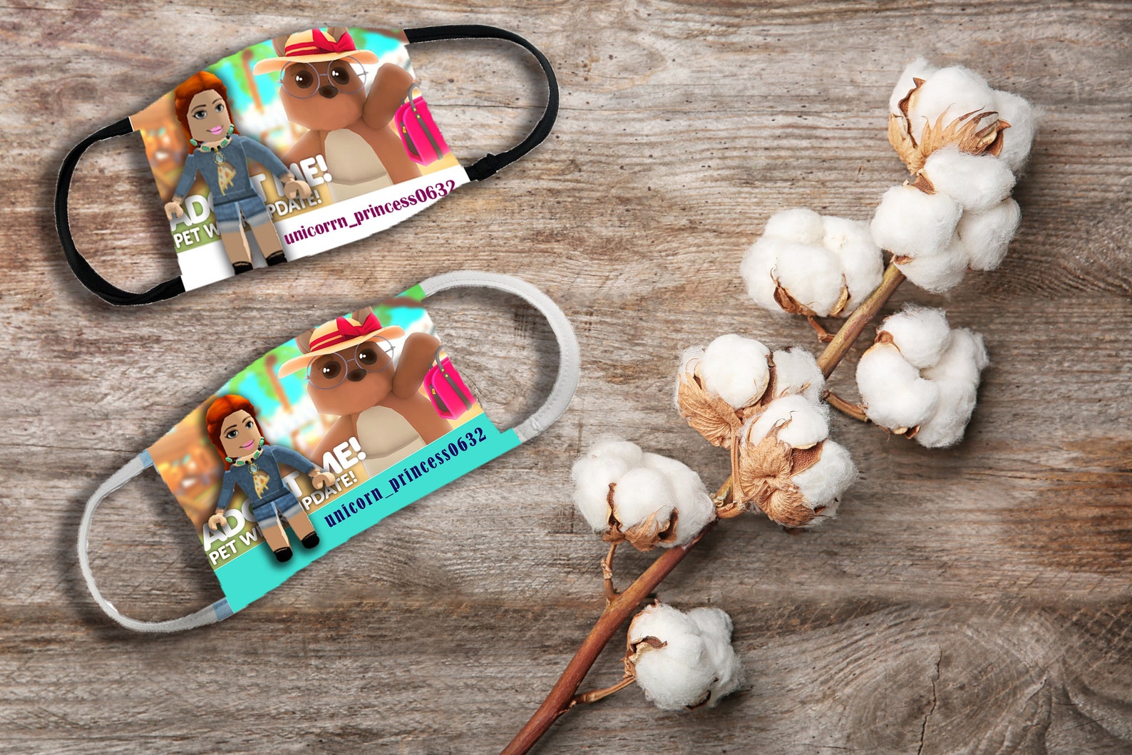 ROBLOX Personalized Face Masks Game Character with favorite | Etsy