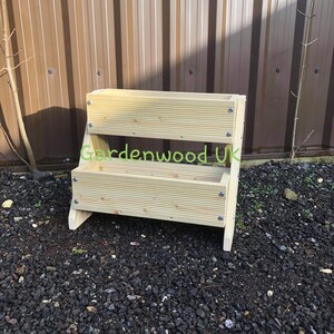 2 Tiered Freestanding Planter. 2 Tier Planter. Multi-level | Etsy