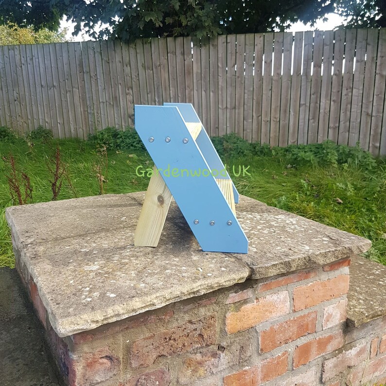 Handmade Wooden Garden Flower Pot Ladder Stand. 2 Tier Step | Etsy