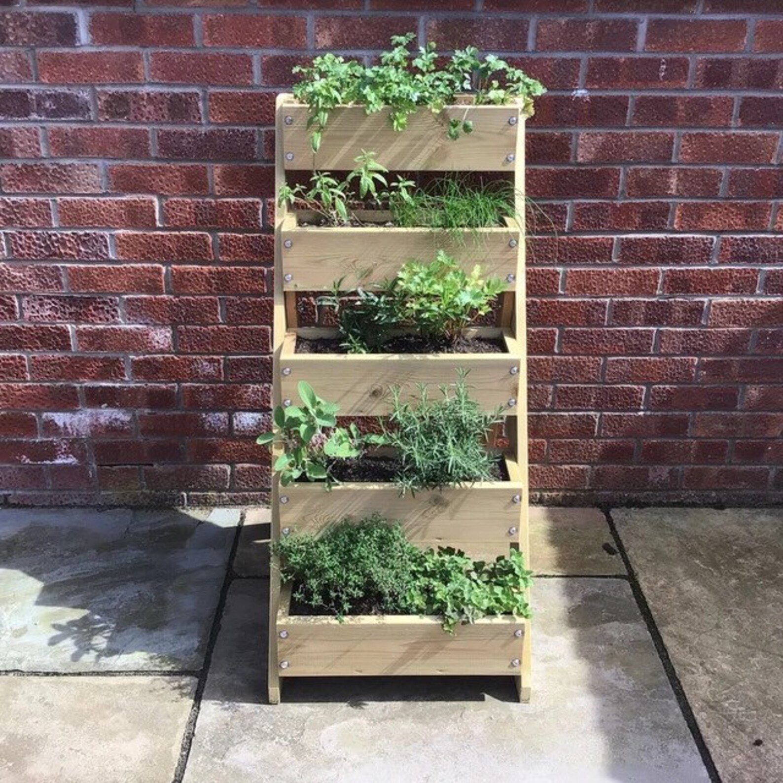 5 Tiered Freestanding Planter. 5 Tier Planter. Multi-level - Etsy