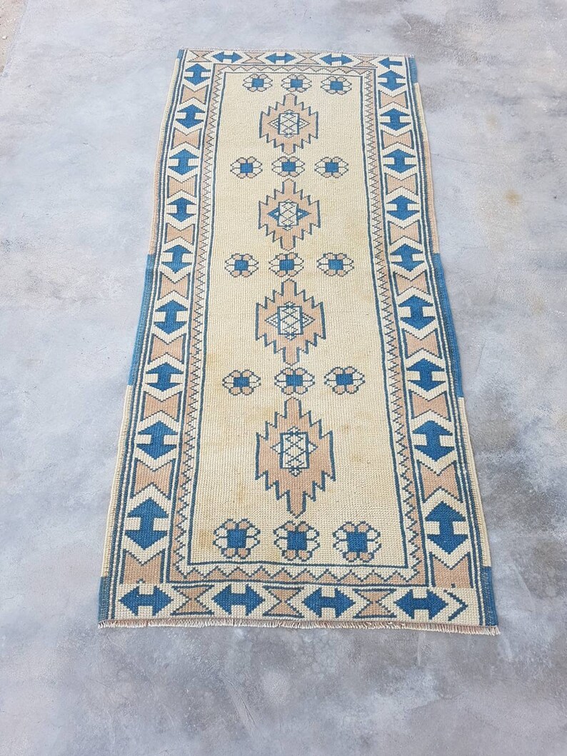 2'85'9 Ft Runner Rug Kitchen Rug - Etsy