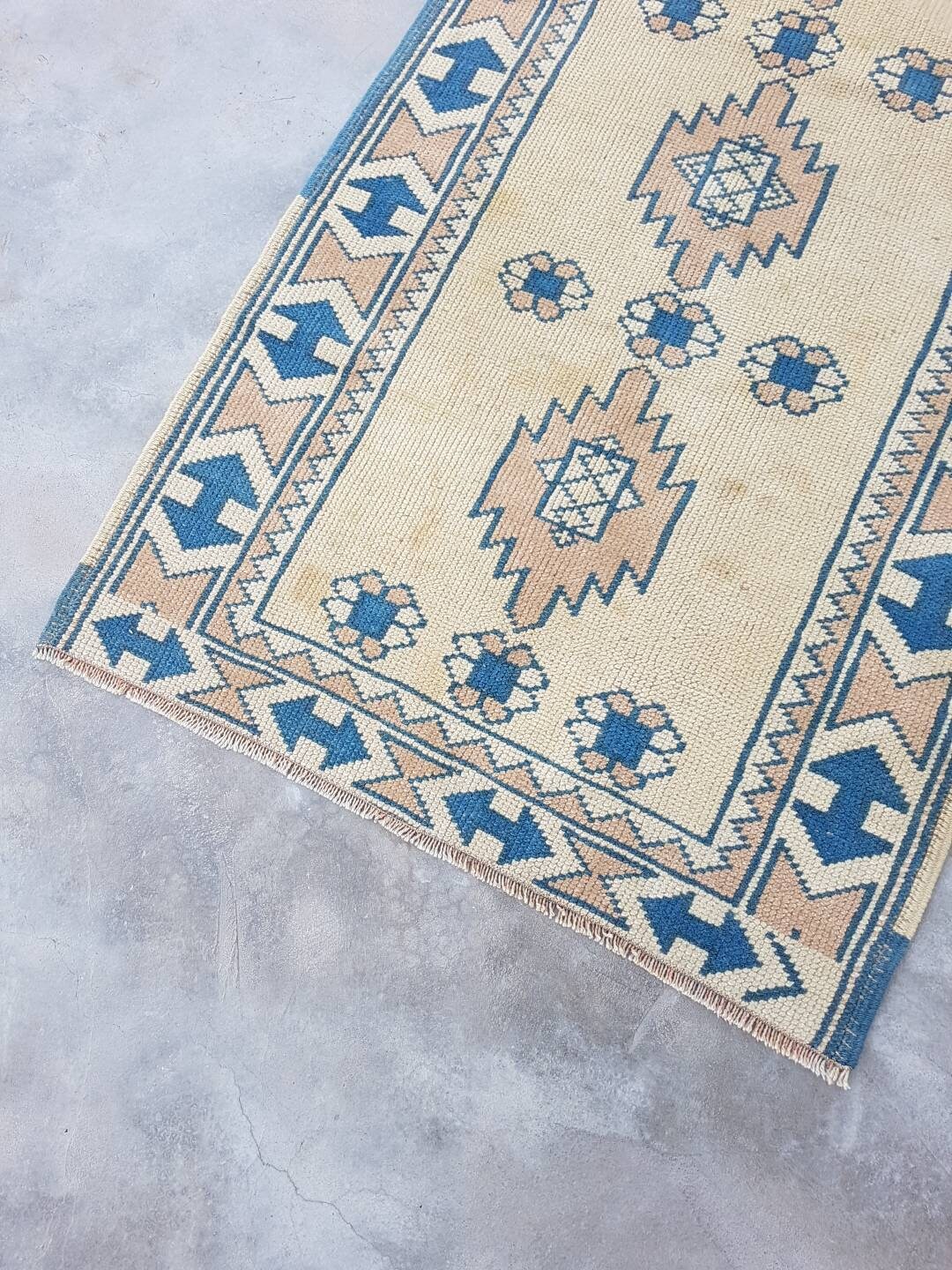 2'85'9 Ft Runner Rug Kitchen Rug - Etsy