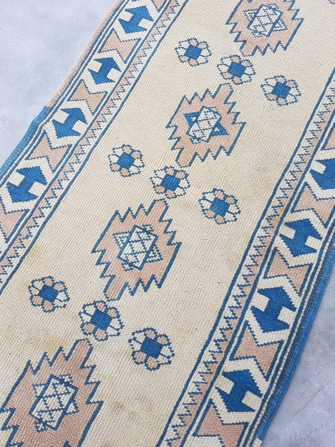 2'85'9 Ft Runner Rug Kitchen Rug - Etsy