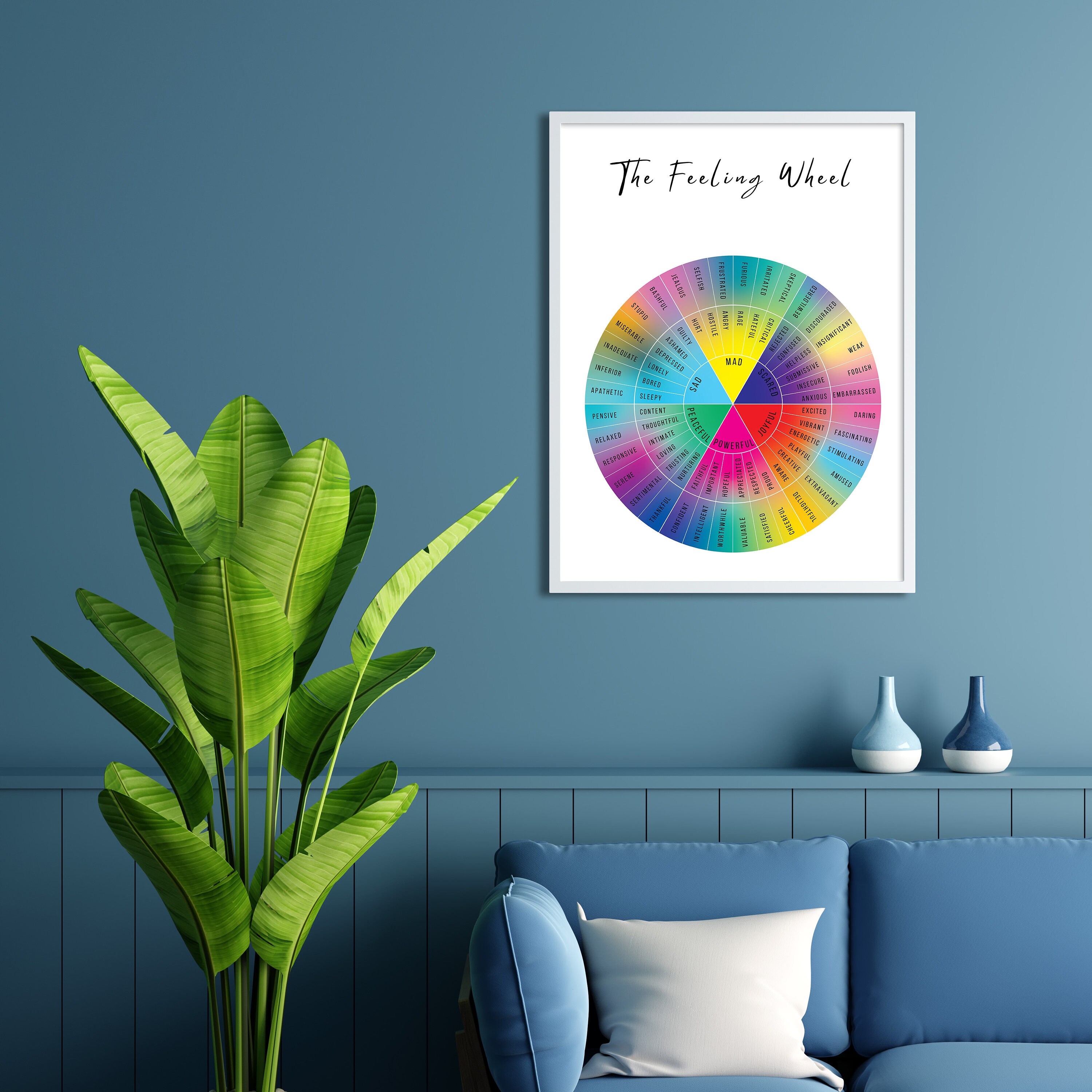 Feeling Wheel| Mental Health, Dialectical Behavior Therapy,mindfulness ...