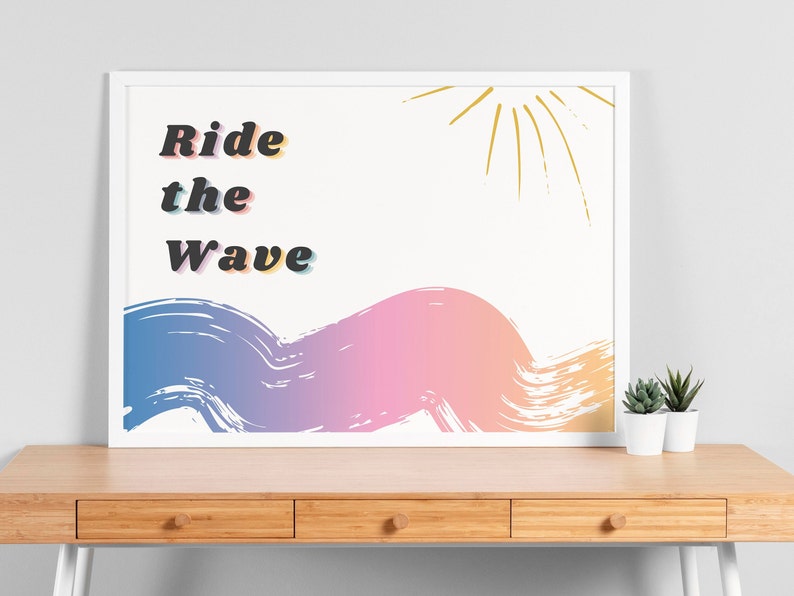 Ride the Wave | Mental Health, DBT, Distress Tolerance, Emotions, DBT ...