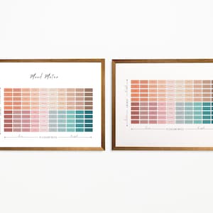 Mood Meter | Feelings Chart, Mental Health, Mindfulness, Therapy Print ...