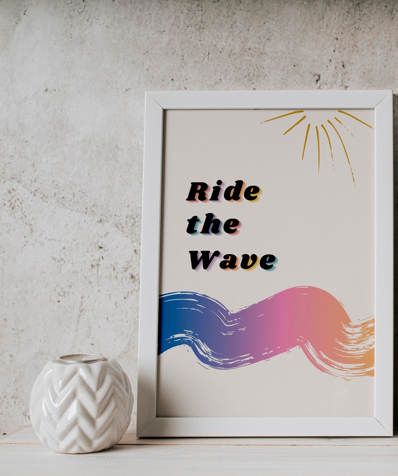 Ride the Wave | Mental Health, DBT, Distress Tolerance, Emotions, DBT ...