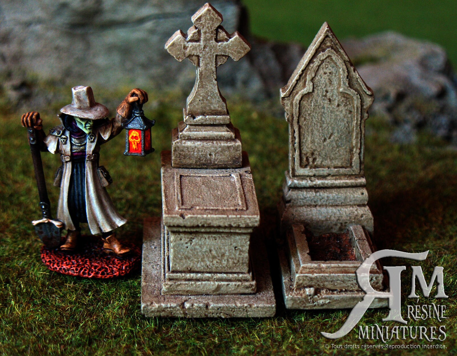 GOTHIC TOMBS N 2resin Ech. 30mm - Etsy