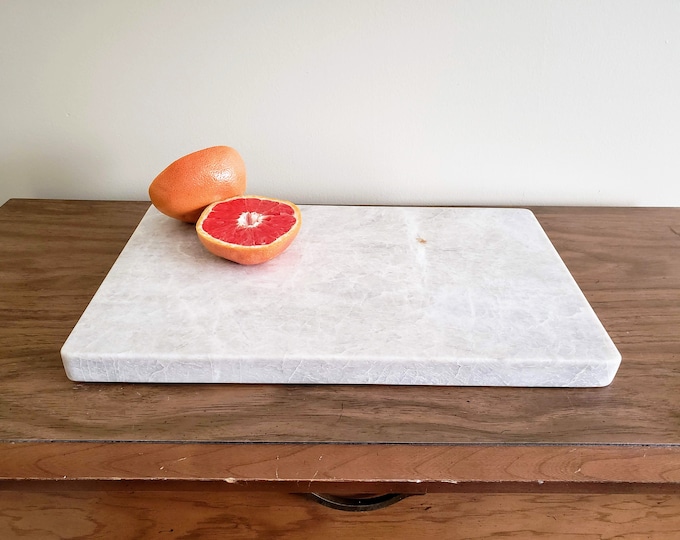 CUTTING BOARD. Taj Mahal, Quartzite, Large 18"x10" Charcuterie Cheese ...