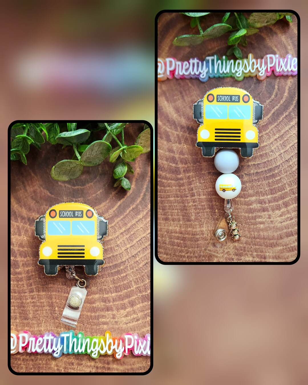 School Bus Badge Reel | Bus Driver Badge Reel | School Staff ...
