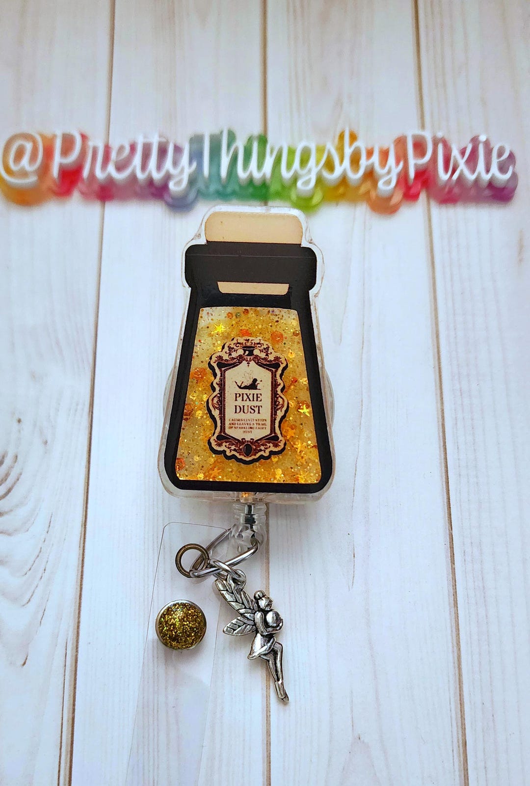 Witches Potions Badge Reel | Halloween Badge Reel | Shaker Badge Reel ...