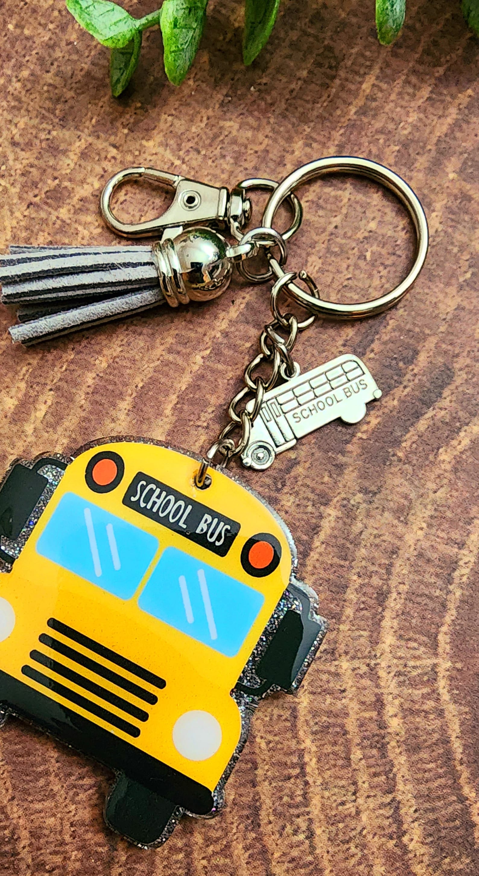 School Bus Front Keychain, Bus Driver Key Chain, School, School Bus ...