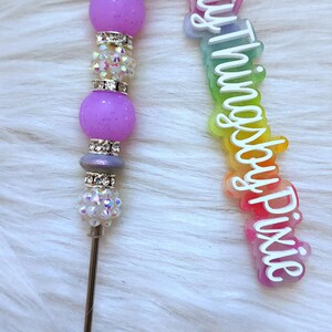 Pokey Tool, Silicone Beaded Craft Pick, Weeding Tool, Beaded Crafter’s ...