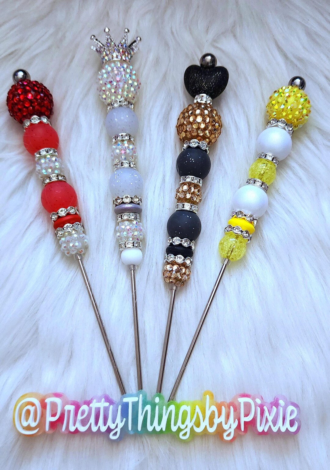 Pokey Tool, Silicone Beaded Craft Pick, Weeding Tool, Beaded Crafter’s ...