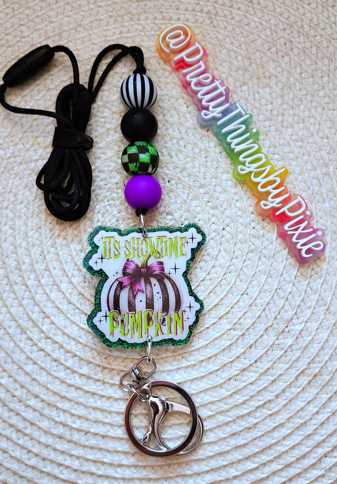 Beetle Guy Pumpkin Lanyard, Beetle Guy Lanyard, Spooky, Halloween ...