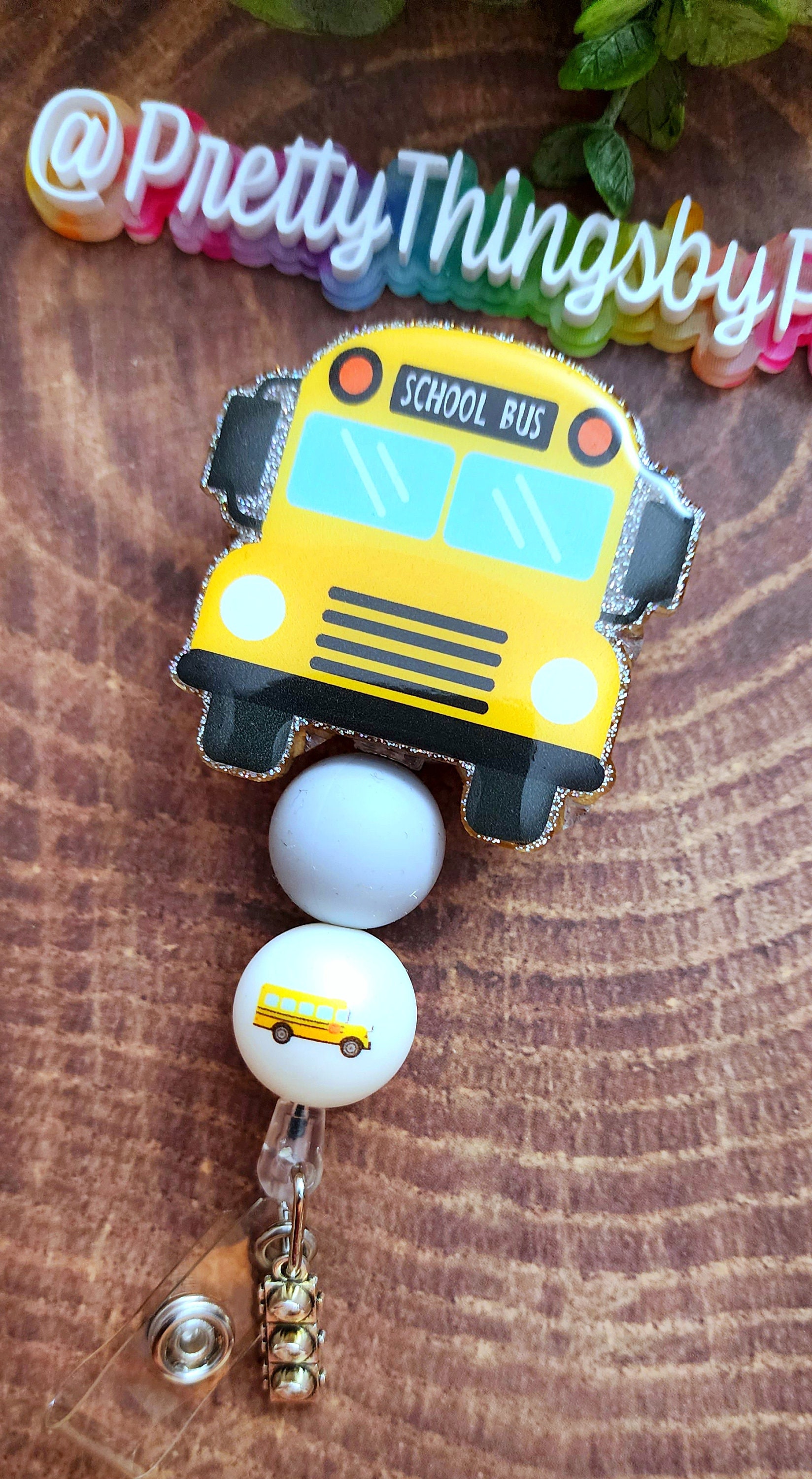 School Bus Badge Reel Bus Driver Badge Reel School Staff - Etsy