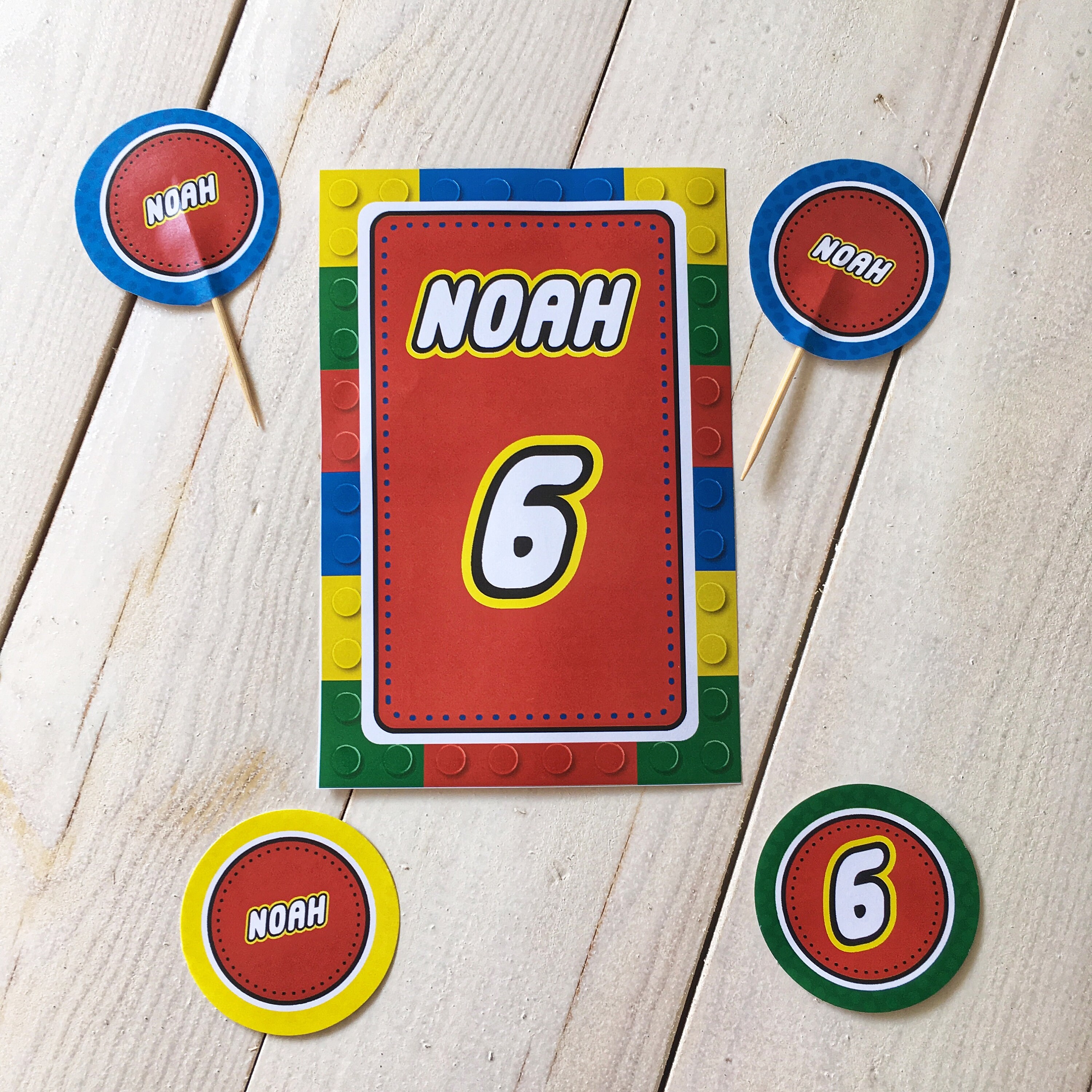 Brick Party Construction Party Primary Party Decor Brick - Etsy