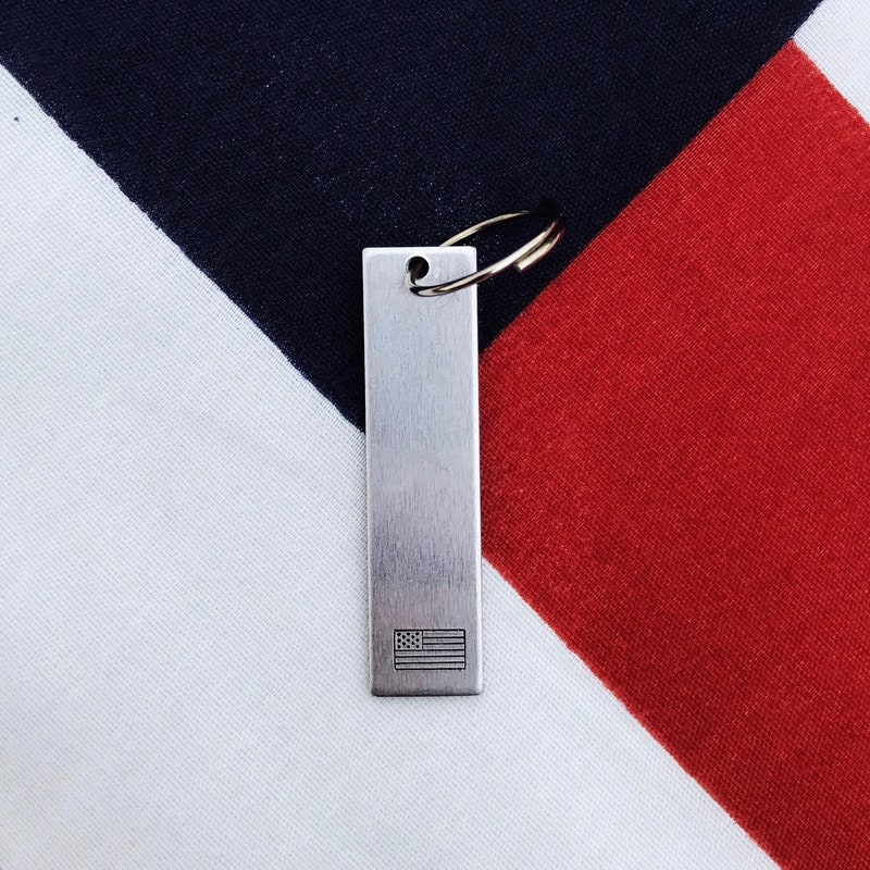 Flag Keychain - Etsy