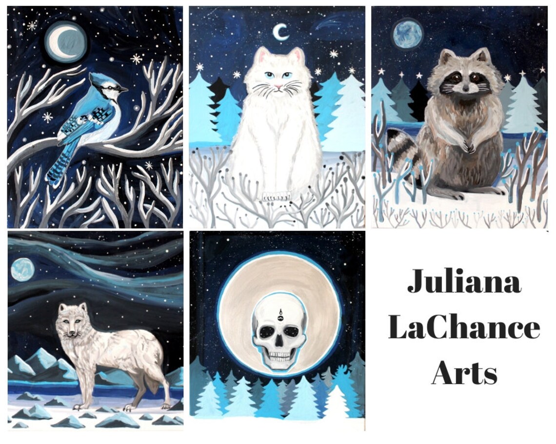 White Rabbit art rabbit art rabbit painting bunny art | Etsy