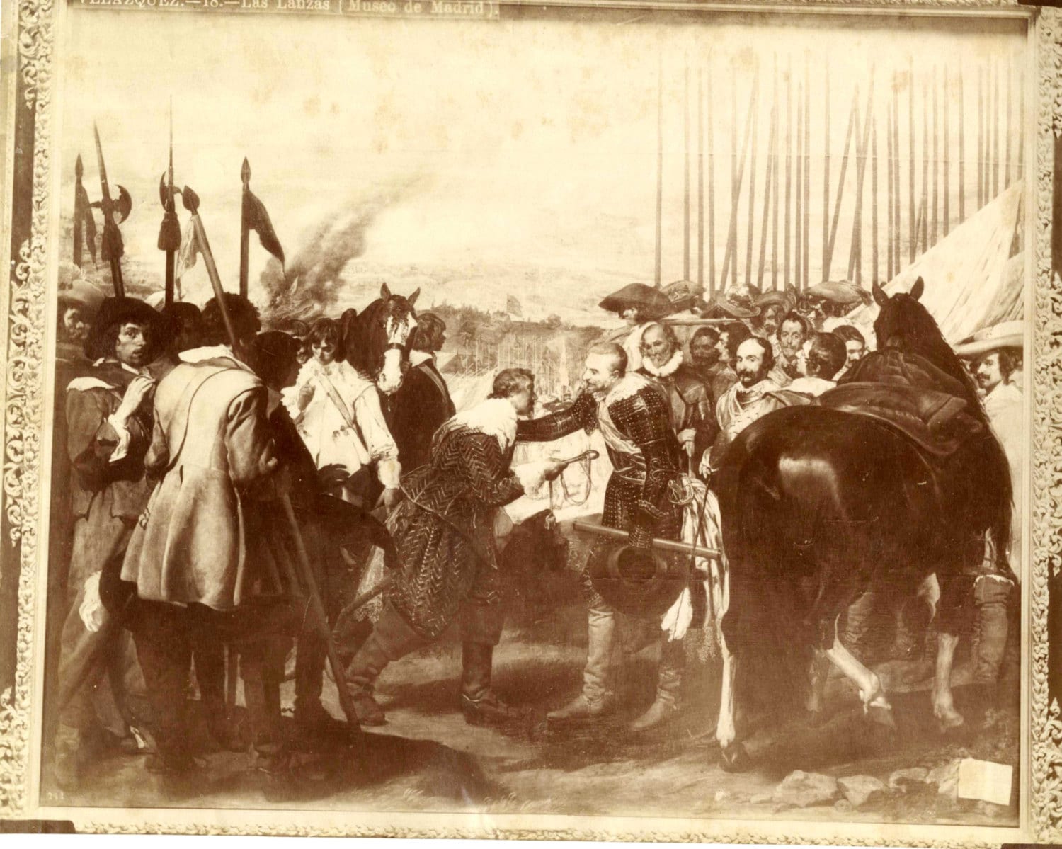 Velázquez La Lanzas O La Rendición De Breda Museo Del Prado Madrid ...