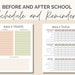 Printable Back to School Checklist for Kids 2023-2024 School Planner ...