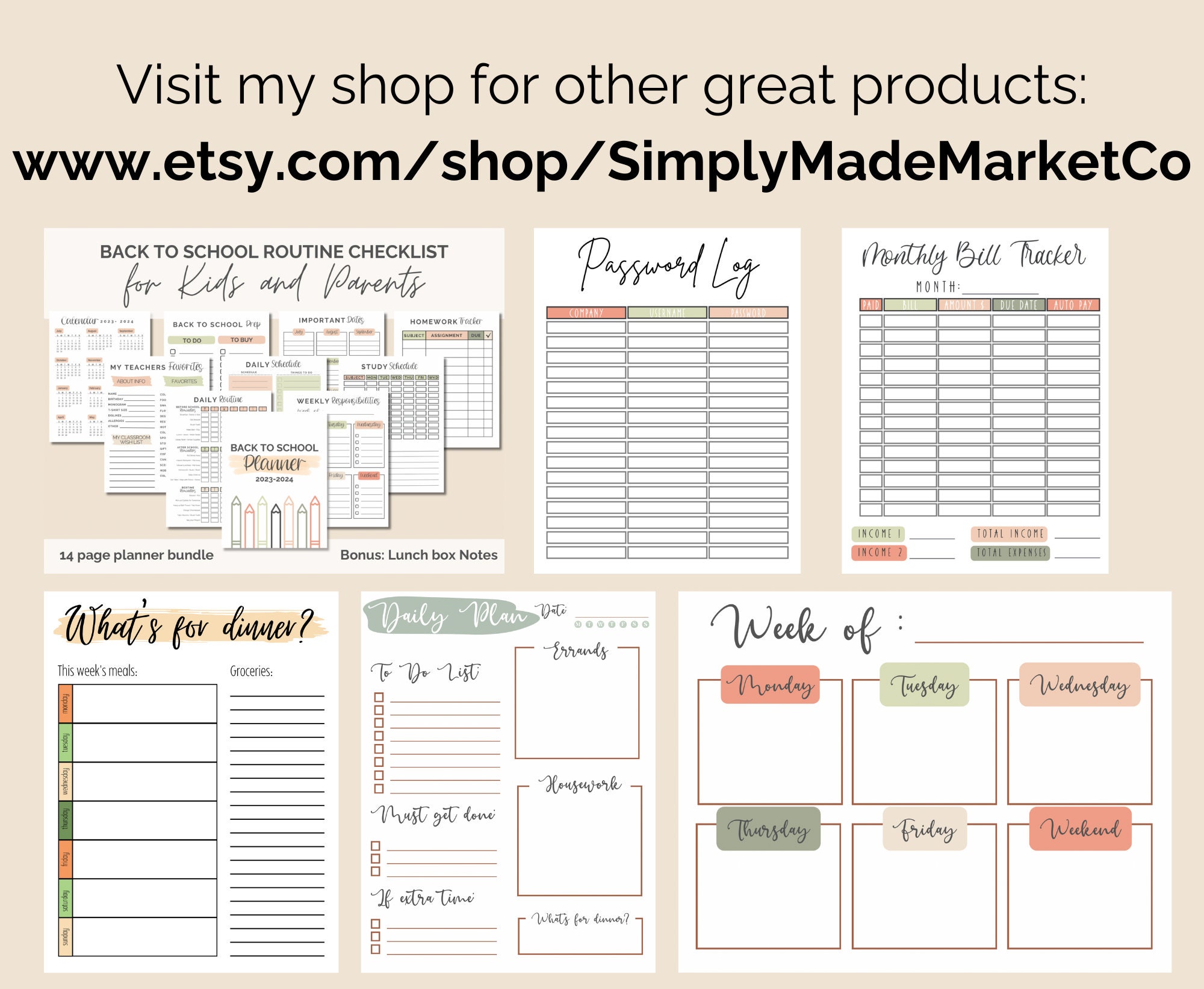 Substitute Teacher Note Printable for Middle School & High School | Sub ...