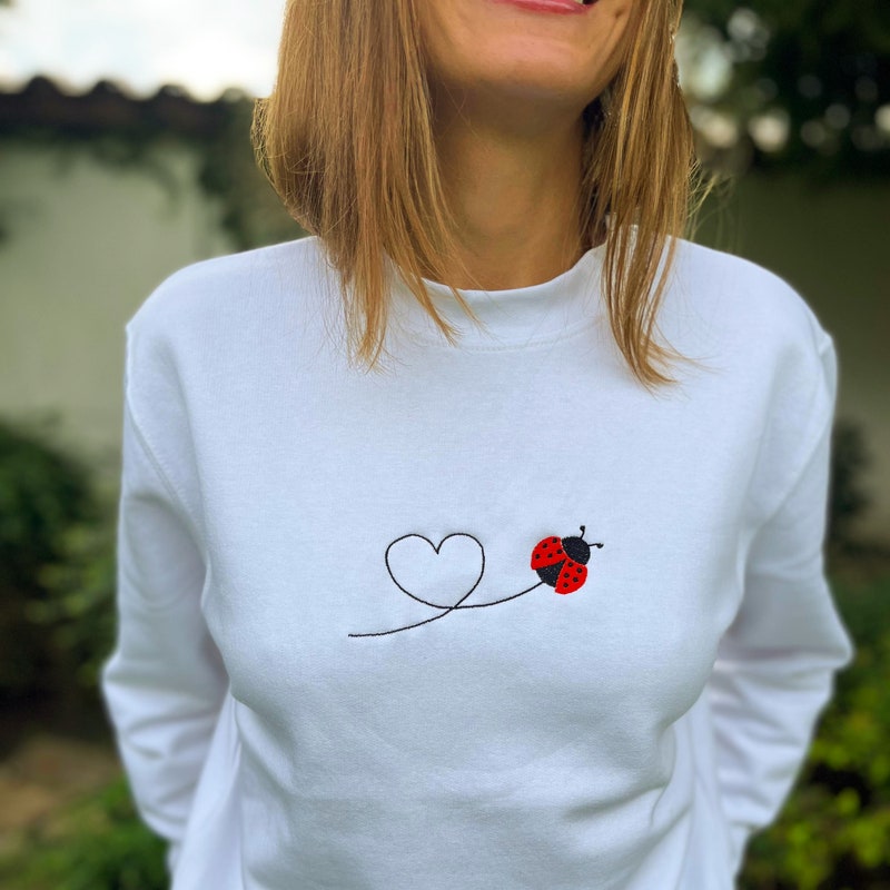 Lady Bug Sweatshirts - Etsy UK
